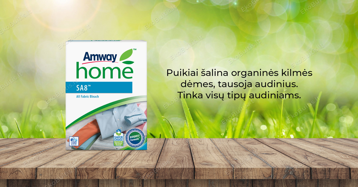 Visų audinių baliklis SA8™ (124485) / Amway produktai / EkoBuitis.lt ...